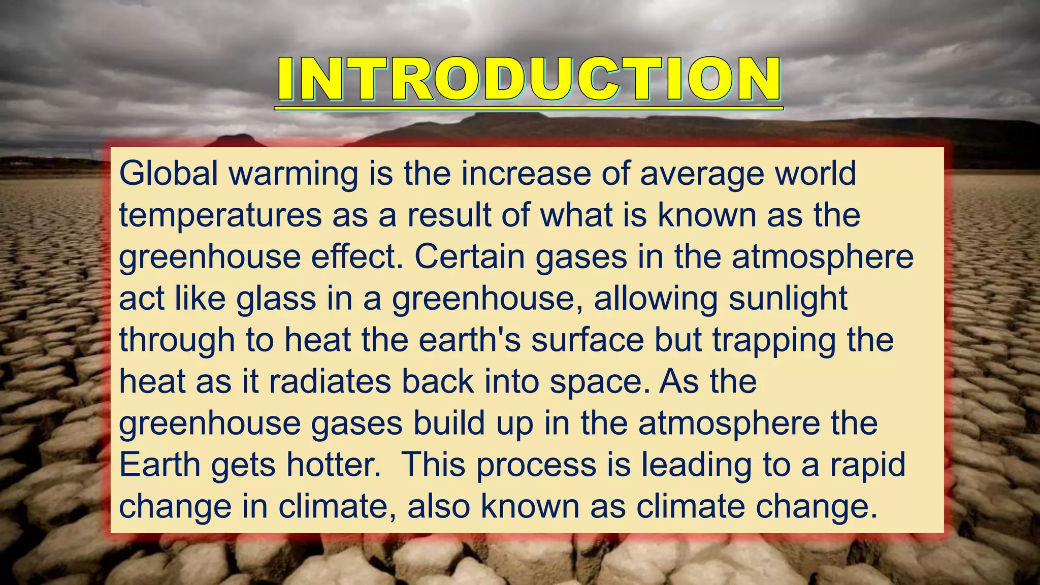 Global warming PowerPoint presentation | PDF