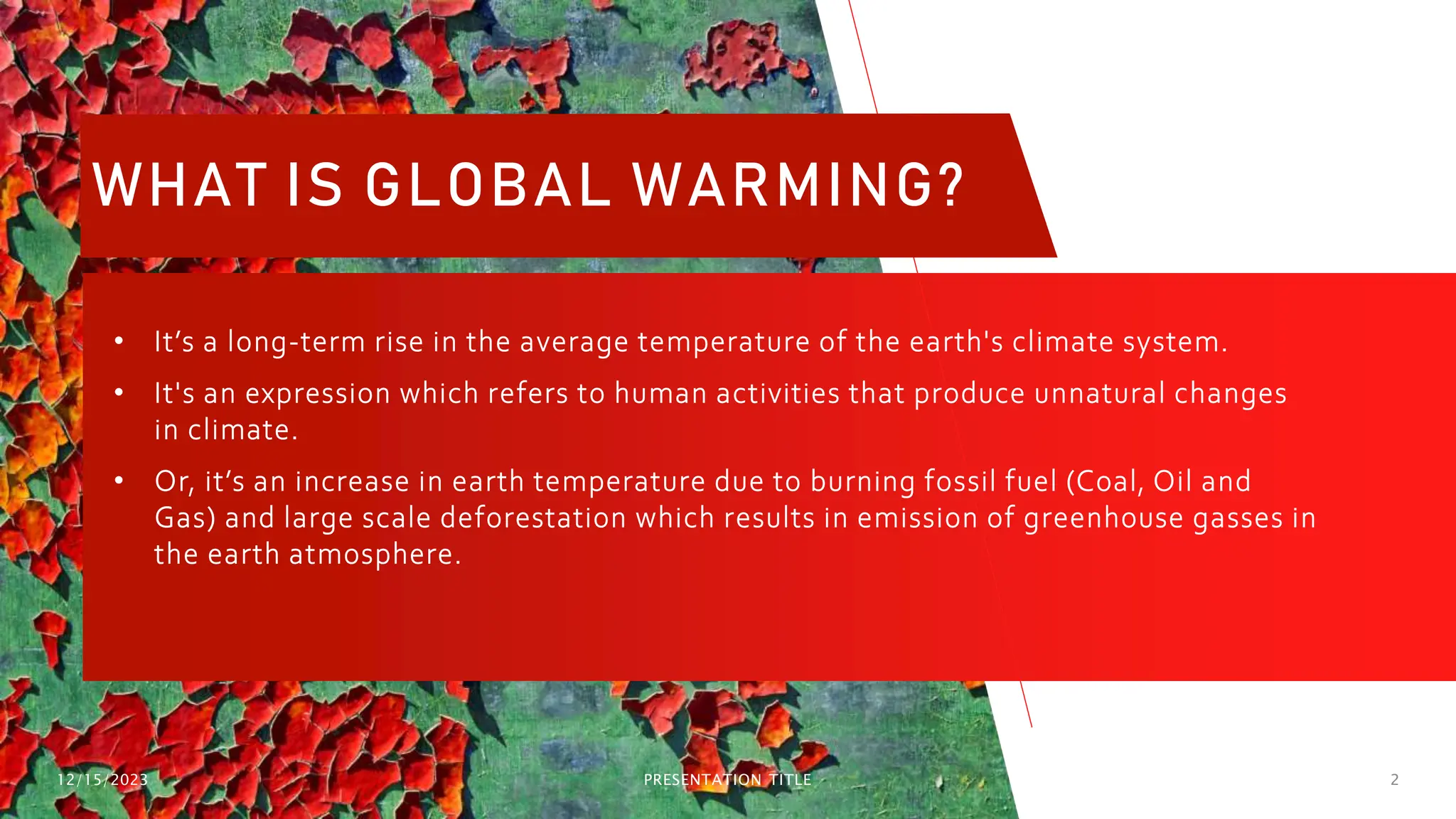 Global Warming and Climate Change - 2023.pptx