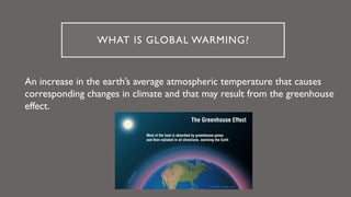 SIMPLE PPT ON GLOBAL WARMING USE FOR PRESENTATION | PPTX