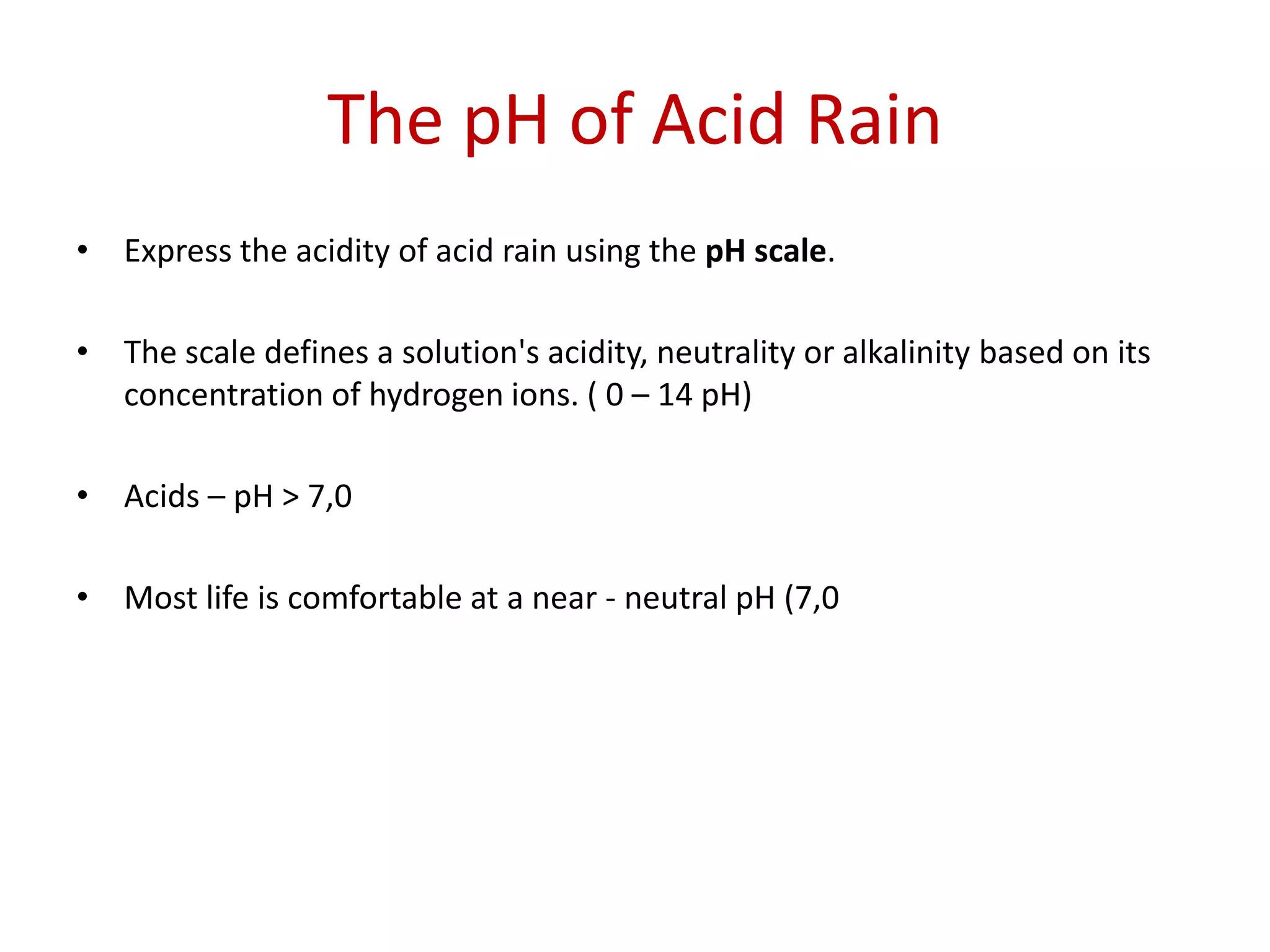 Global Warming Seminar: Acid Rain & Deforestation | PPTX