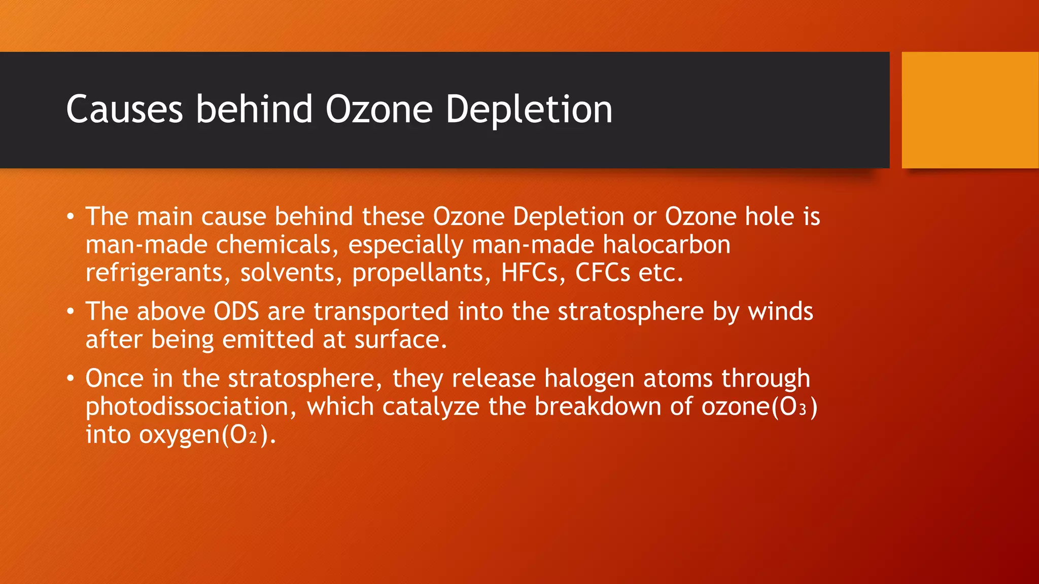Global warming and ozone depletion | PPTX