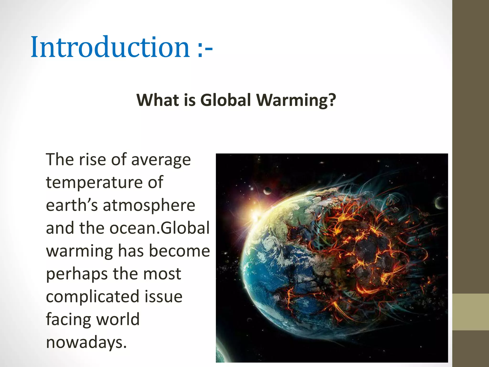 Global warming best pptx | PPT