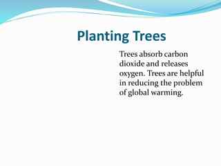 Global warming - save earth ,causes and impacts | PPTX
