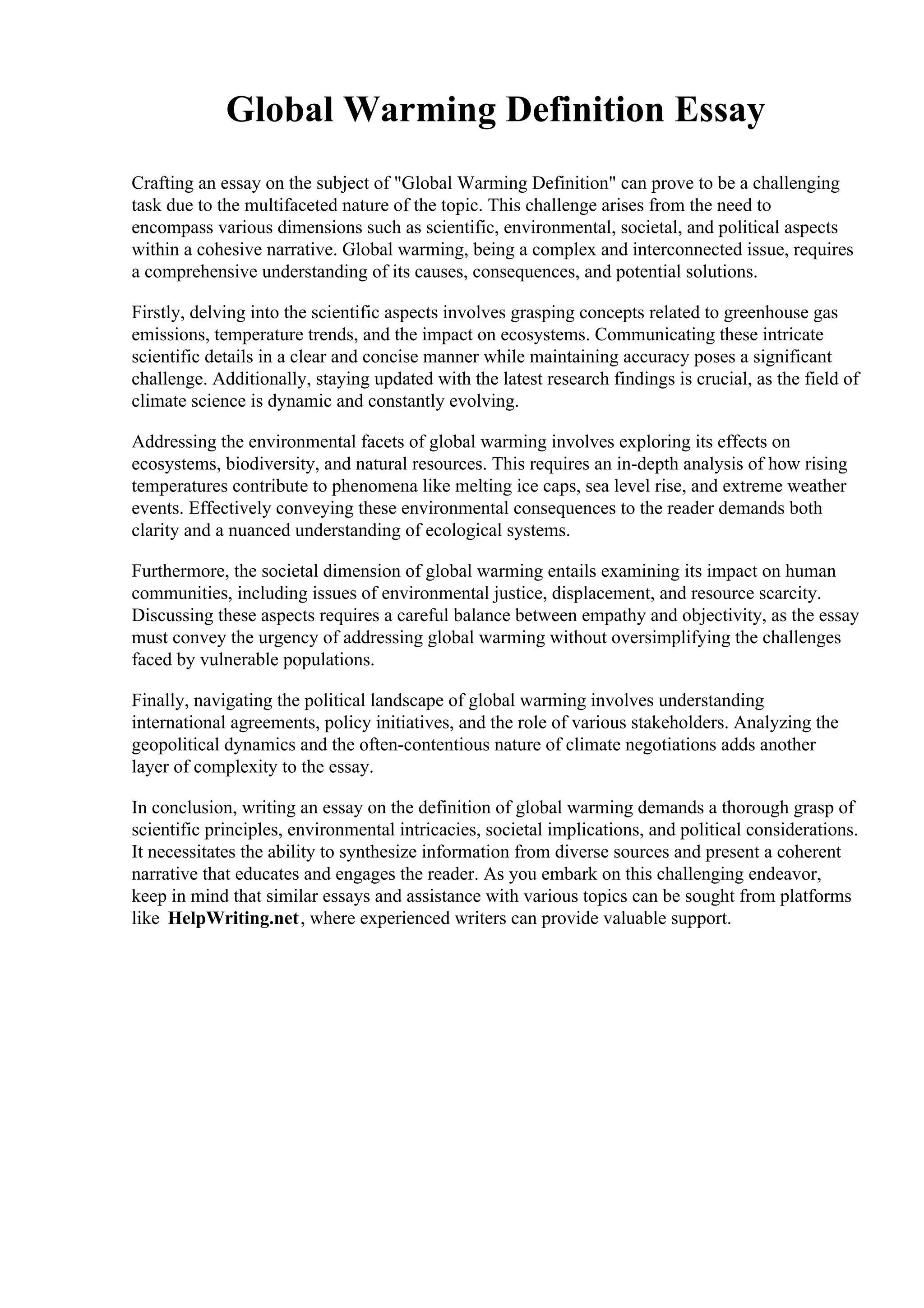 Global Warming Definition Essay.pdf
