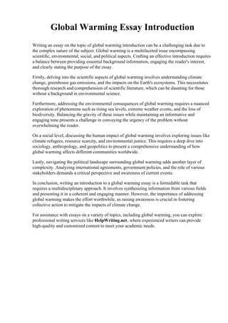 Global Warming Essay Introduction.pdf