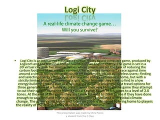 Global warming games | PPTX | Video Game Genres | Video Gaming