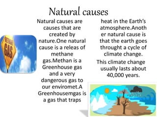 Global warming k h | PPT