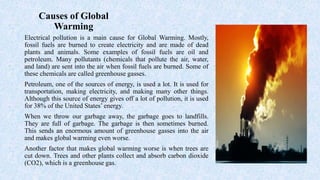 Global warming & kyoto protocol | PPTX