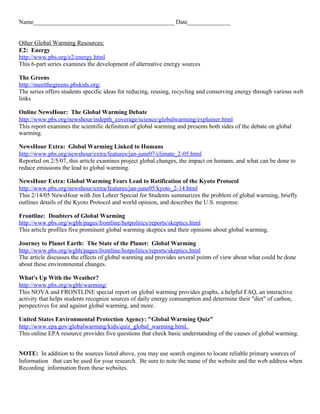 Global warming lesson plan greek suggestion | DOC