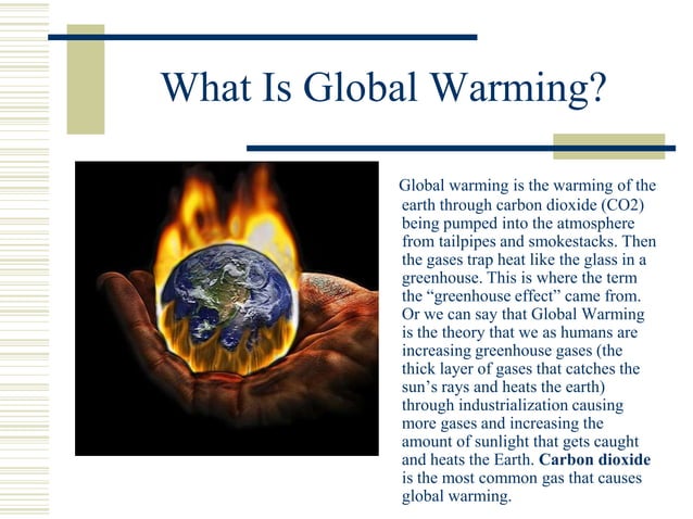 Global warming presentation | PPT