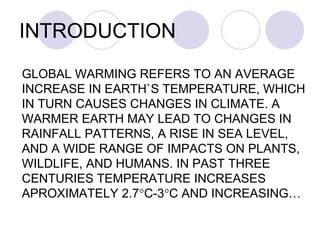 Global warminng | PPT