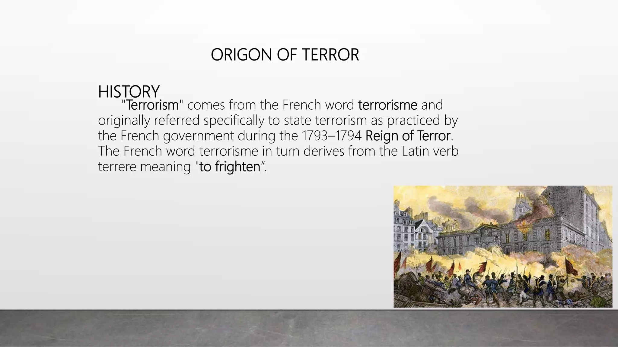 Global war on terror | PPT