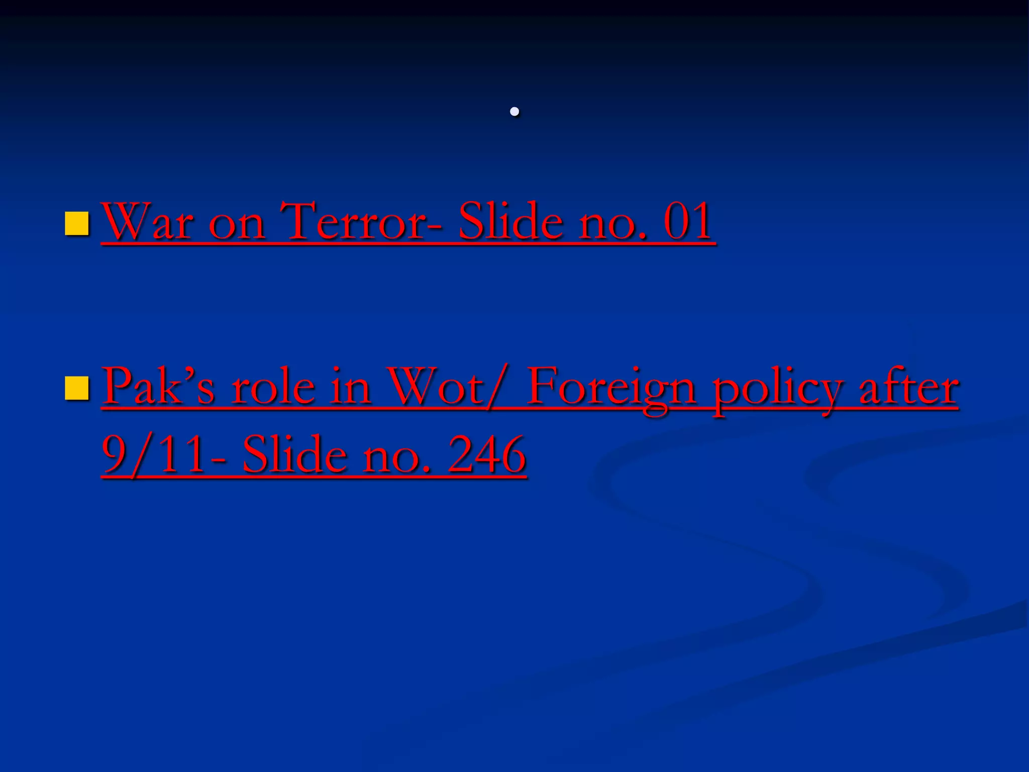 Global War Terror.ppt