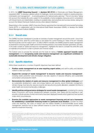 Waste Management - UN ENVIRONMENT PROGRAMME | PDF