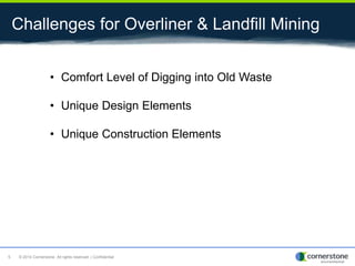 Overliner or Landfill Mining? | PPTX