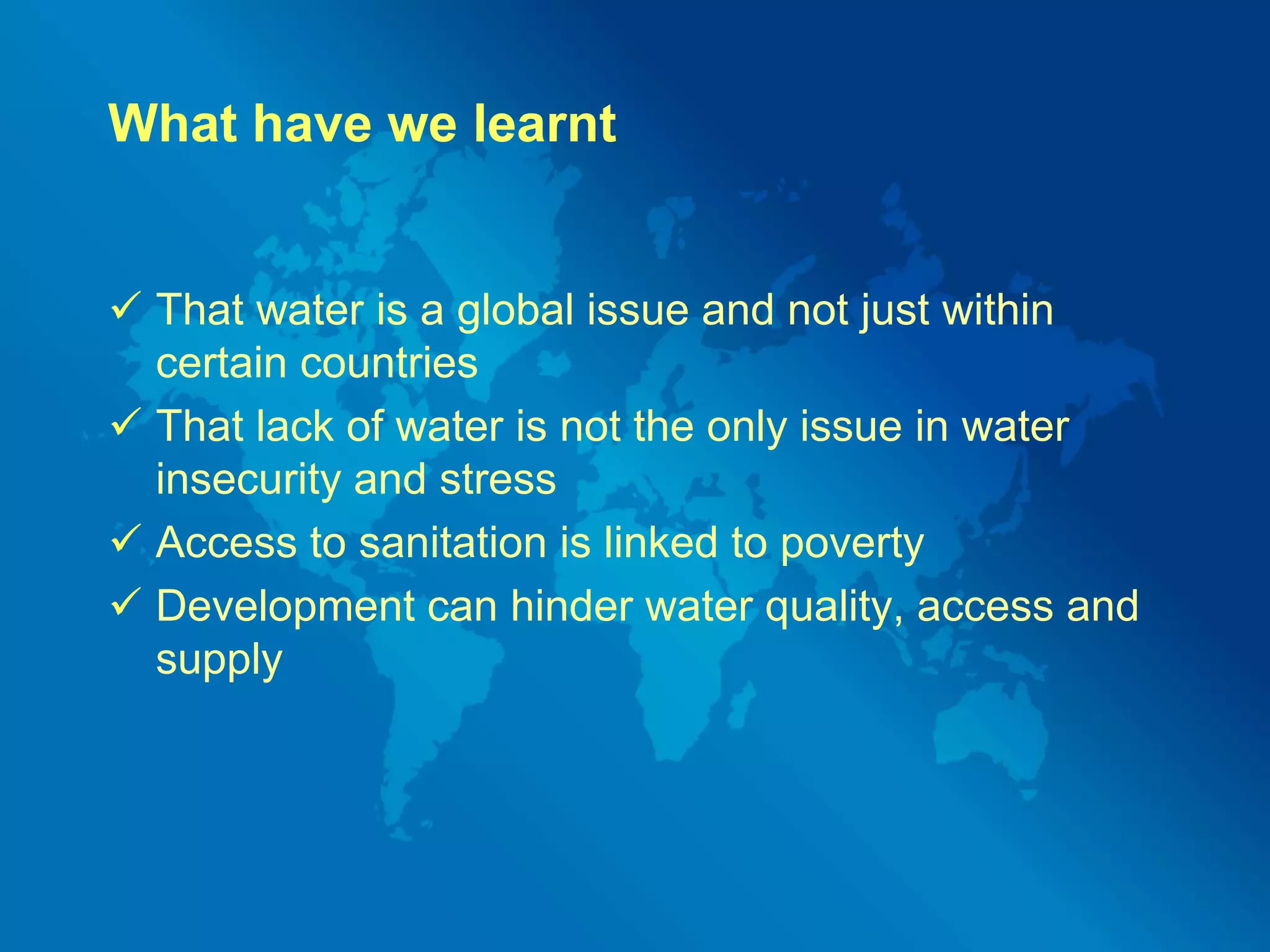 Global Water Crisis | PPTX