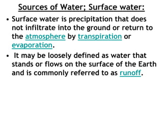 Global Water Distribution & Sources of Water.ppt