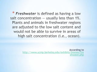 Global water resources and use | PPTX