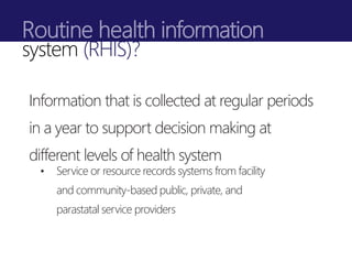 Information Products to Drive Decision Making | PPTX