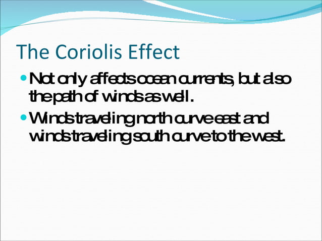 Global Winds And Local Winds | PPT