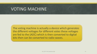 Global wireless e voting system | PPTX