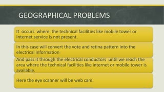 Global wireless e voting system | PPTX