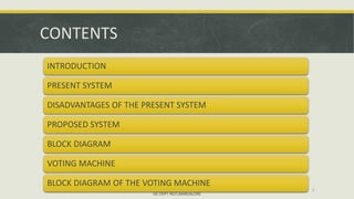 Global wireless e voting system | PPTX