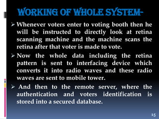 Global wireless e voting | PPTX