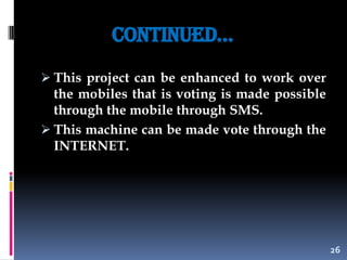 Global wireless e voting | PPTX