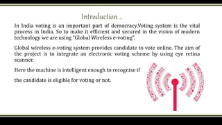 Global Wireless e-voting ..pptx | Free Download