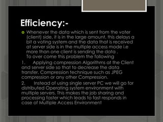 Global wireless e voting powerpoint presentation | PPTX