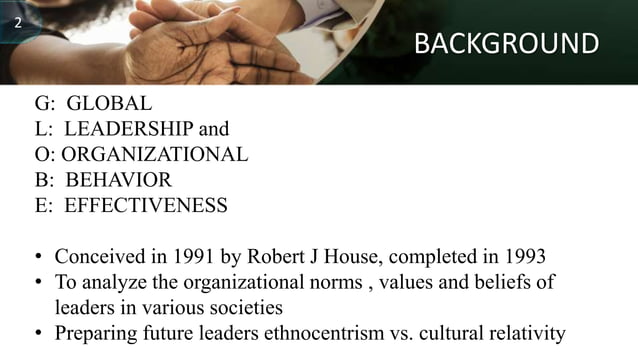 GLOBE CULTURAL PROJECT AND STUDY | PPTX