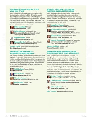 GLOBE 2014 Program Preview | PDF