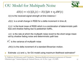 Localization of Objects Using Cross-Correlation of Shadow Fading Noise and Copulas | PPT