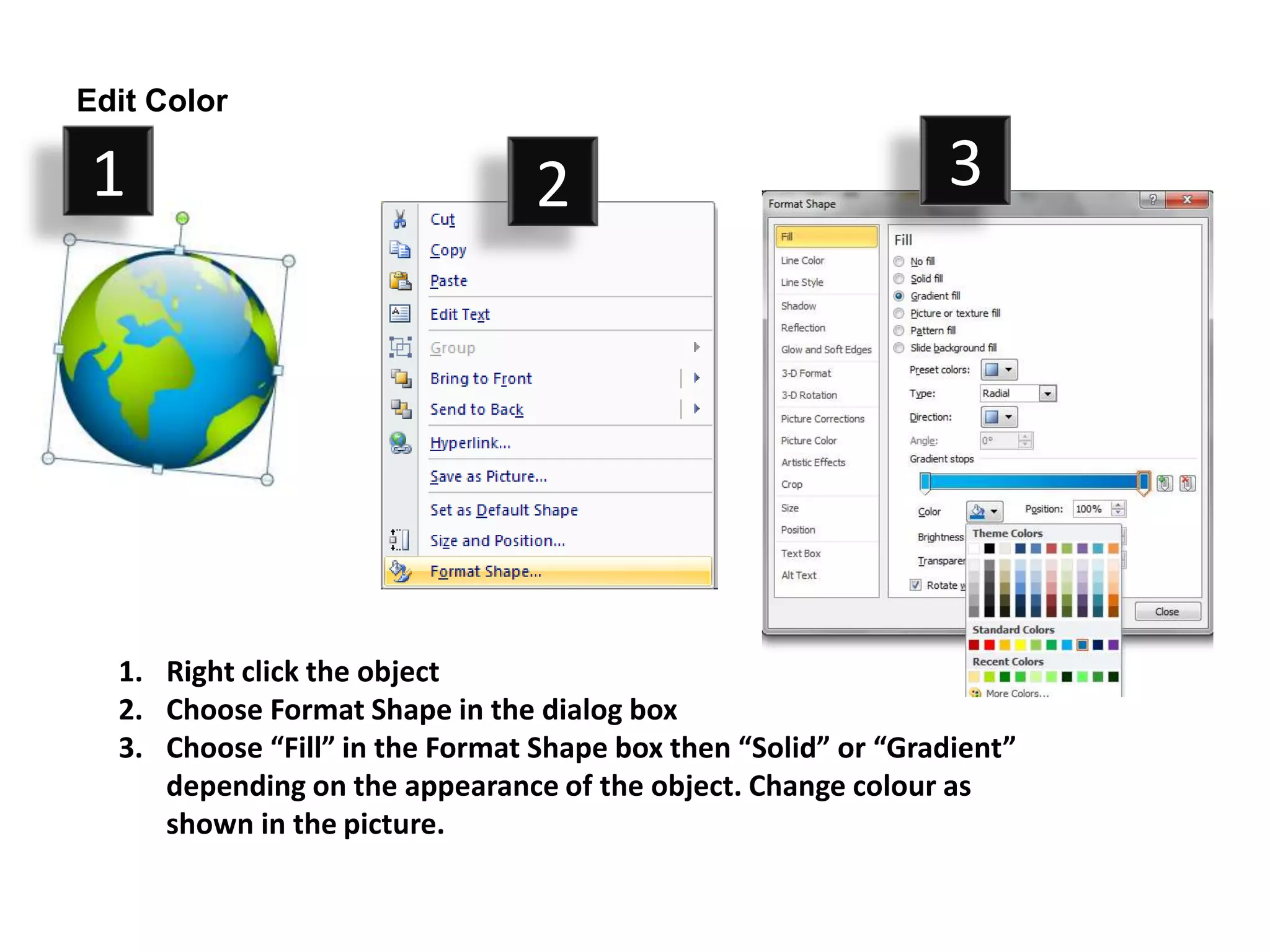 Globes earth continents powerpoint presentation templates | PPTX