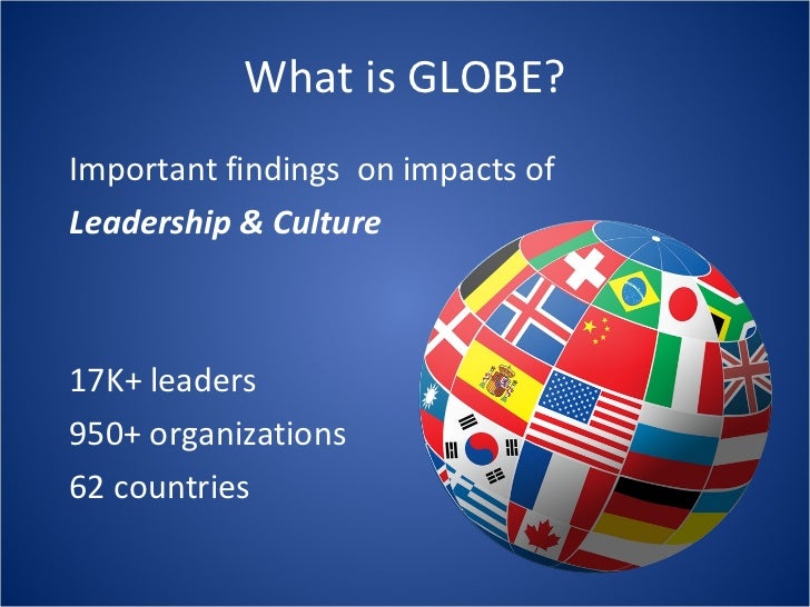 Leadership & Culture: Globe Study