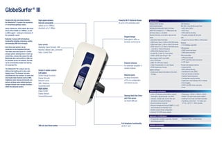 Globesurfer III (Quantum-Wireless.com) | PDF