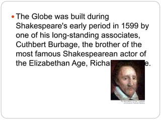 Globe theater.ppt | Theater Venues | Attractions