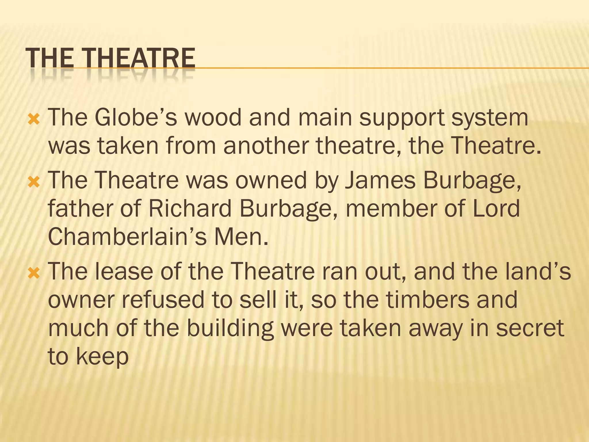 Globe theater ppt | PPT