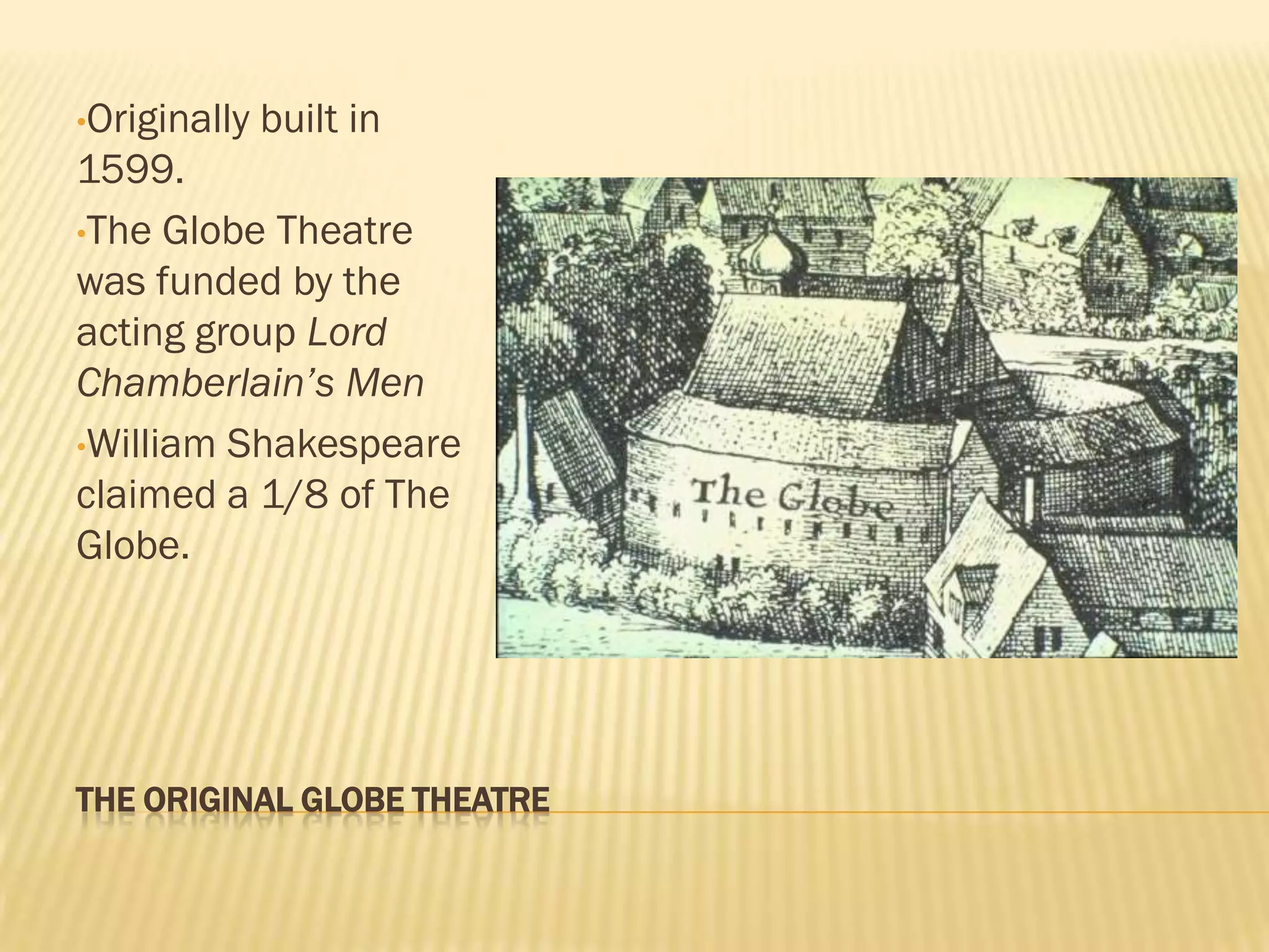 Globe theater ppt | PPTX