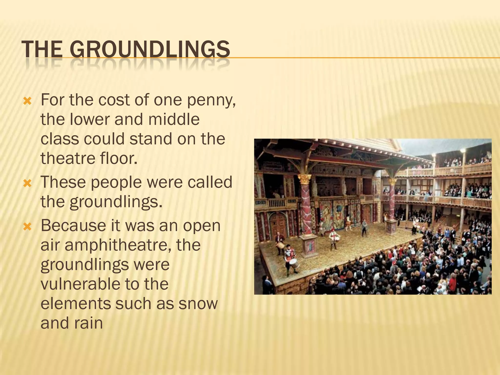 Globe theater ppt | PPTX
