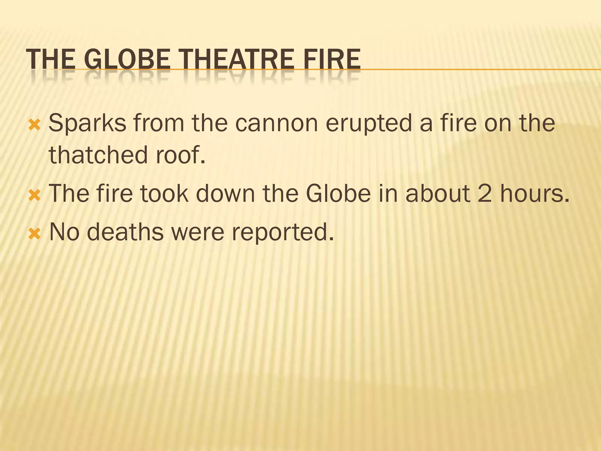 Globe theater ppt | PPTX