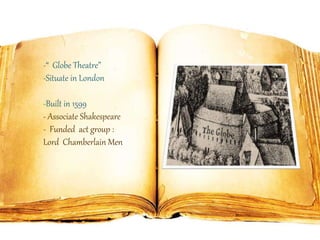 Globe theatre | PPTX