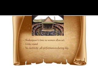 Globe theatre | PPTX