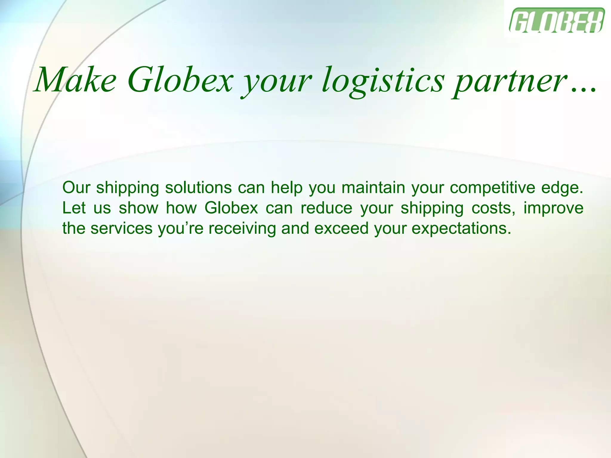 Globex Logistics Inc | PPT