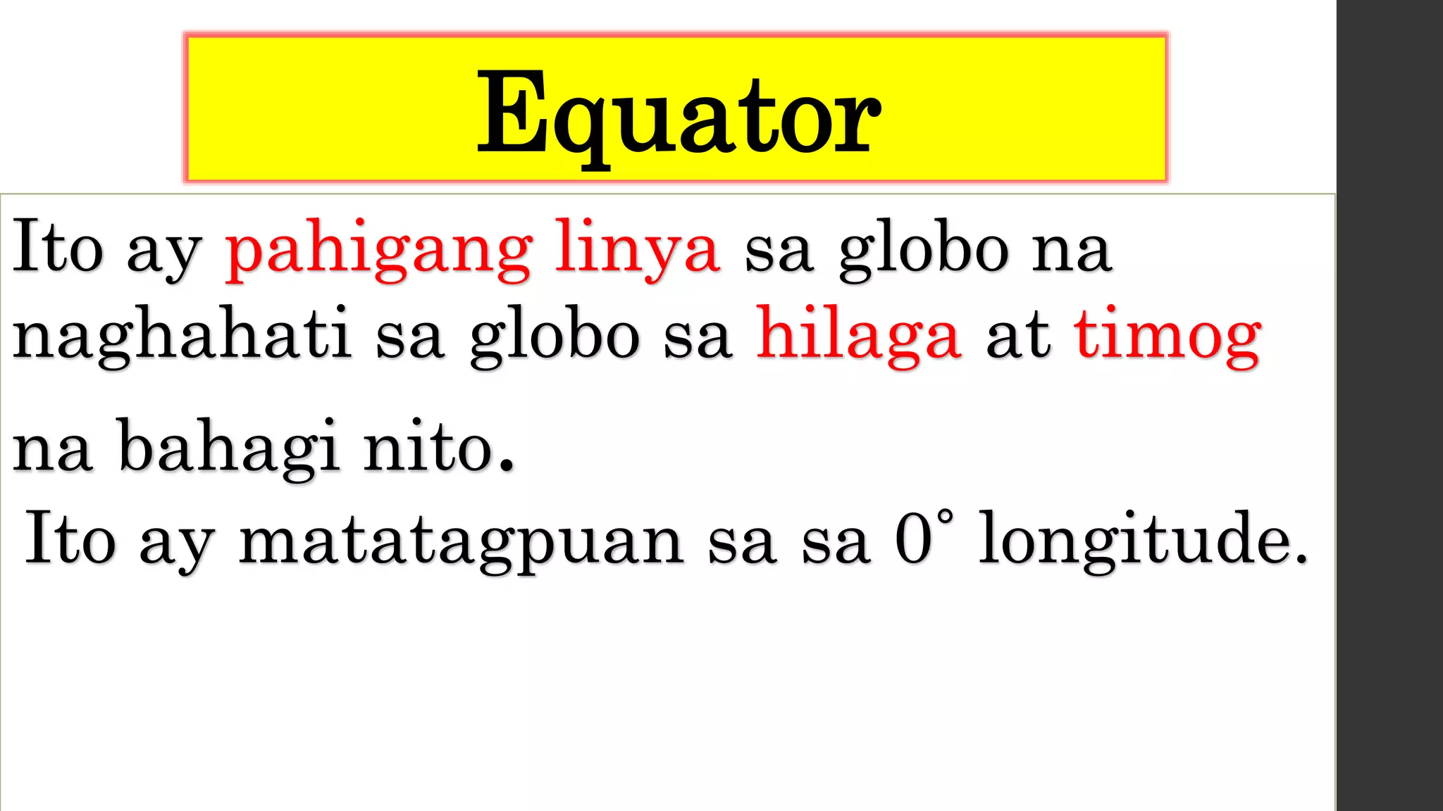 Globo at Mapa Grade 6 | PPTX