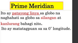 Globo at Mapa Grade 6 | PPTX