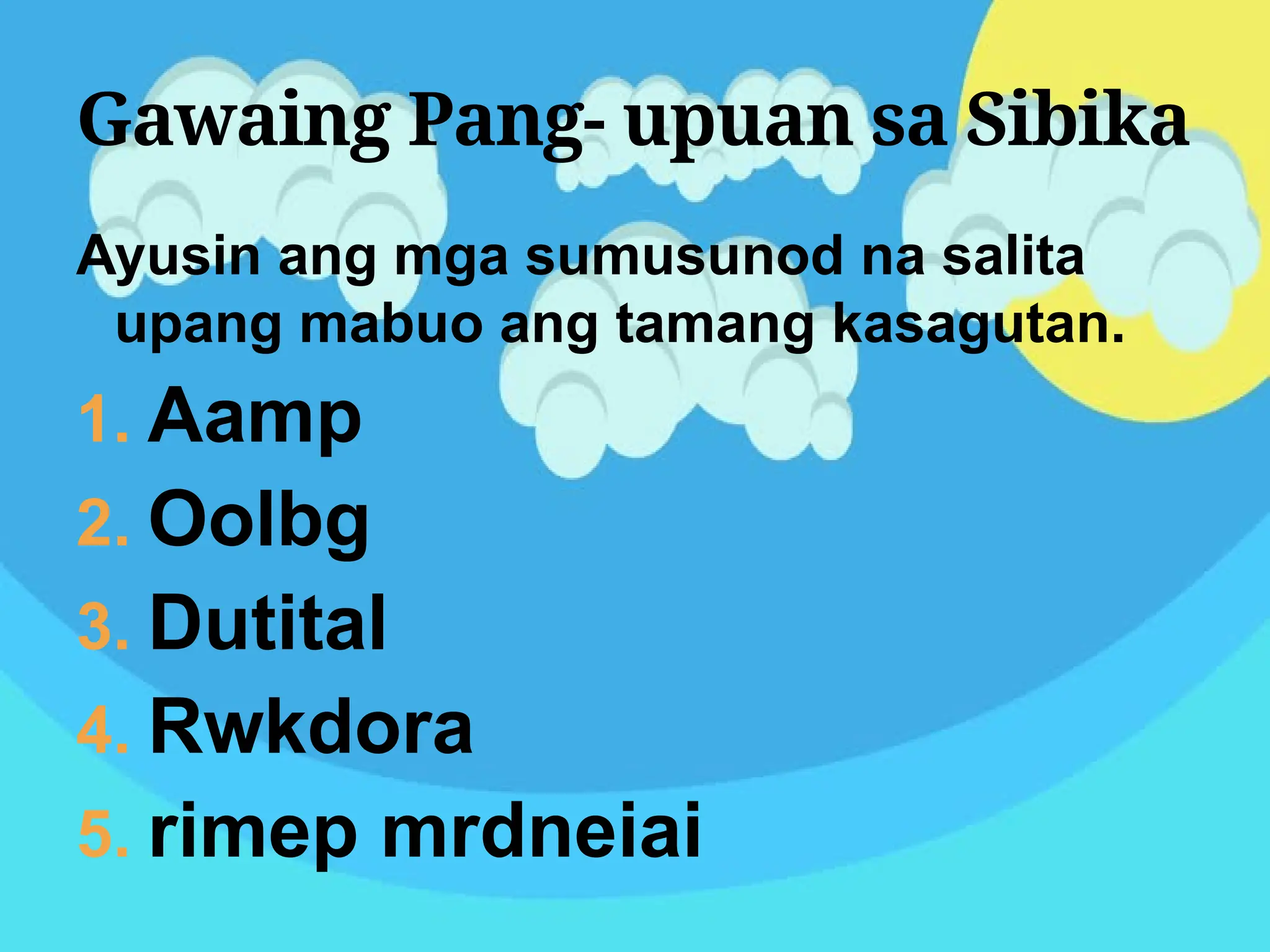 PAKSA: Globo at Mapa grade 4 thursday.pptx