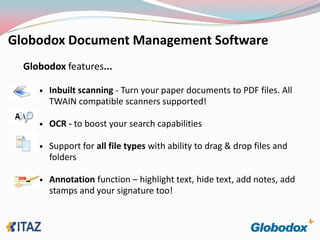 Globodox Document Management Software | PPT