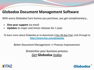 Globodox Document Management Software | PPT
